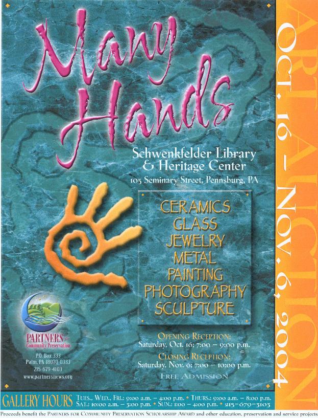 Many Hands Art Show and Silent Auction: Home